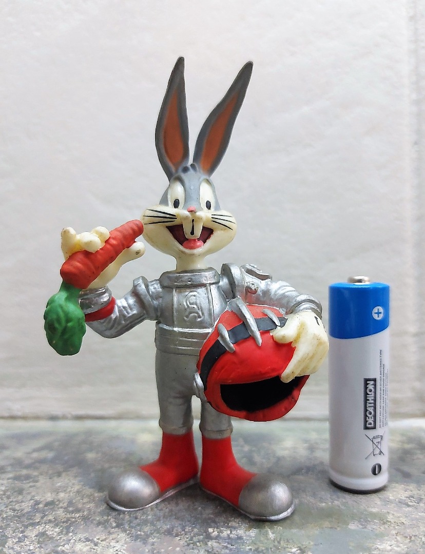 BUGS BUNNY SPACE MAN - 1998 Warner Bros Looney Tunes PVC Figure ...