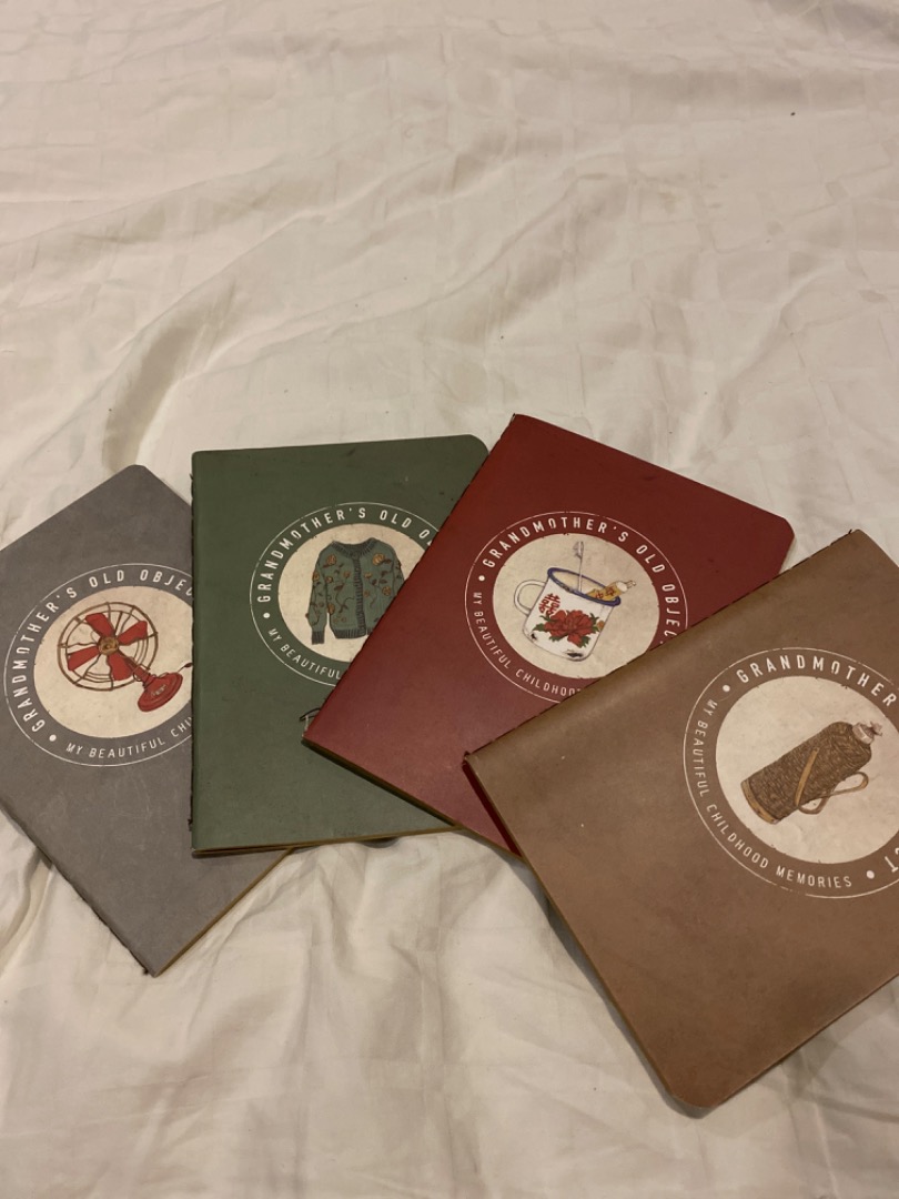 Bulk of 13 - Notebooks w Retro Hand-drawn Covers, Hobbies & Toys, Books ...