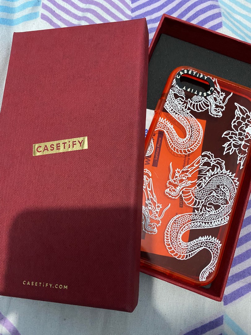 CASETIFY DRAGON RED CASE (IPHONE 7,8,SE 2020, 2022), Mobile Phones ...