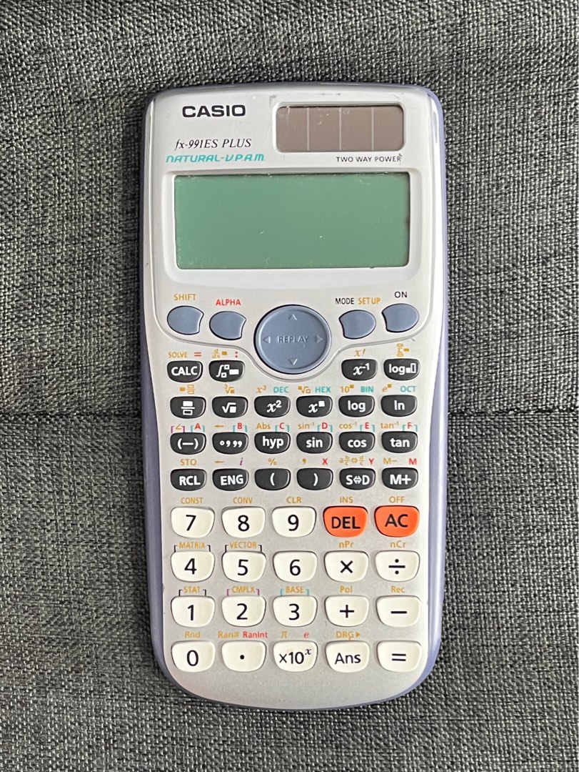 Casio Calculator fx991ES, Computers & Tech, Office & Business ...