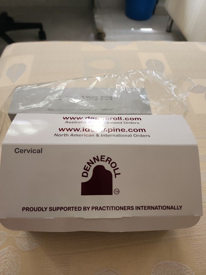 Cervical denneroll, Health & Nutrition, Massage Devices on Carousell