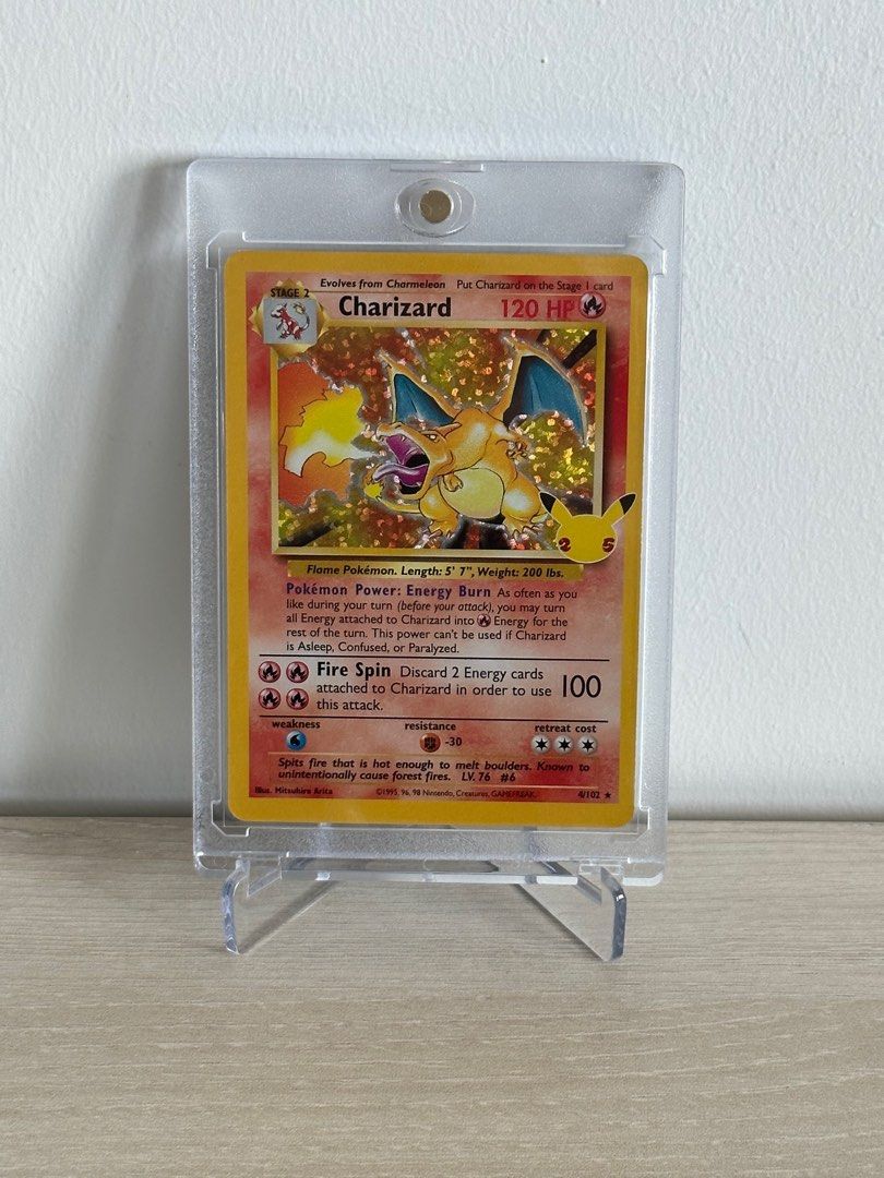 Charizard Celebrations 25th Anniversary Pokemon, Hobbies & Toys, Toys ...