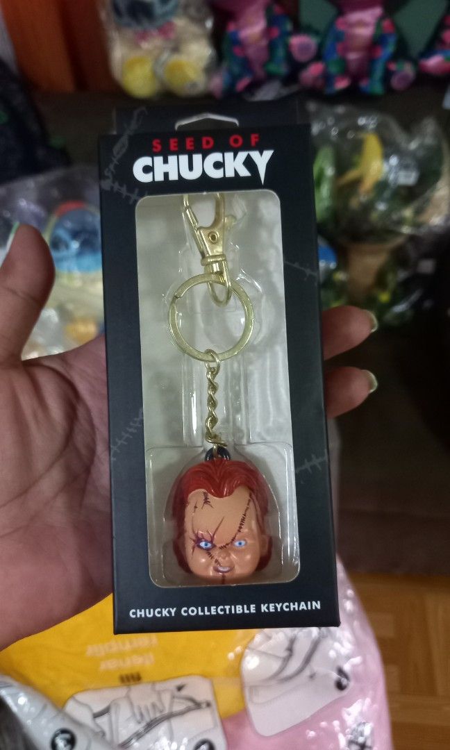 Chucky key chain and stitch bundle, Hobbies & Toys, Toys & Games on ...