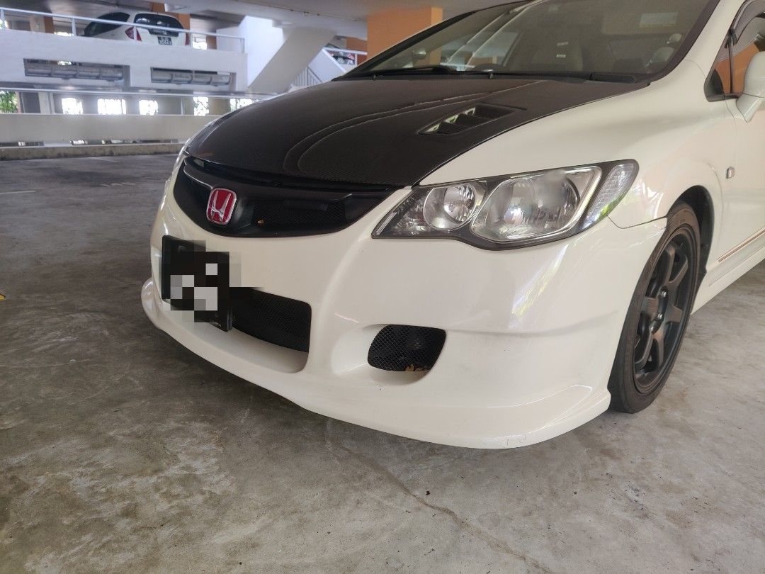 Civic FD INGS Type R Front Bumper w/ detachable grille, Car Accessories ...
