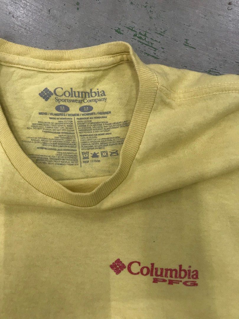 Columbia PFG "swordfish logo" Fishing Tee, Men's Fashion, Tops & Sets ...