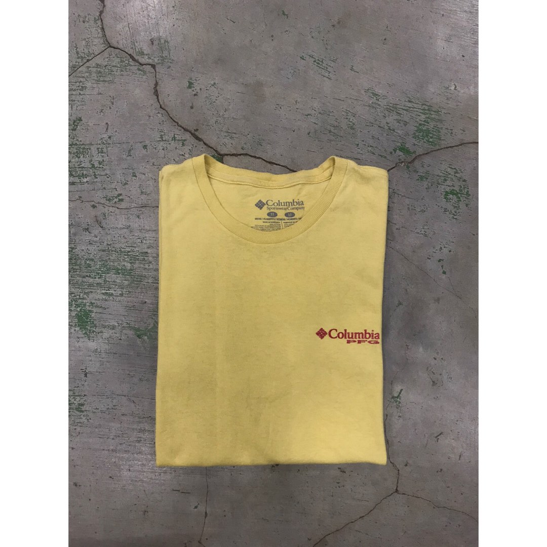 Columbia PFG "swordfish logo" Fishing Tee, Men's Fashion, Tops & Sets ...