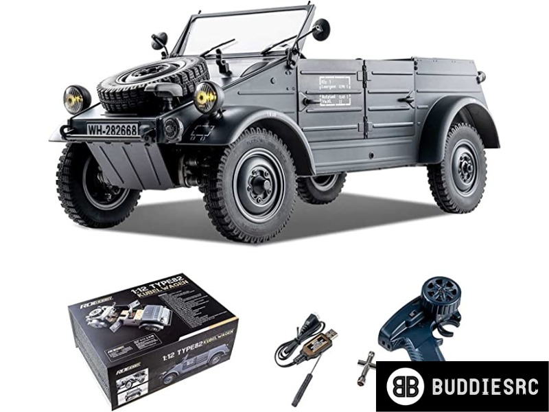 [READY STOCK!] FMS RocHobby RC Crawler 112 Kubelwagen Type 82 Model Car ...