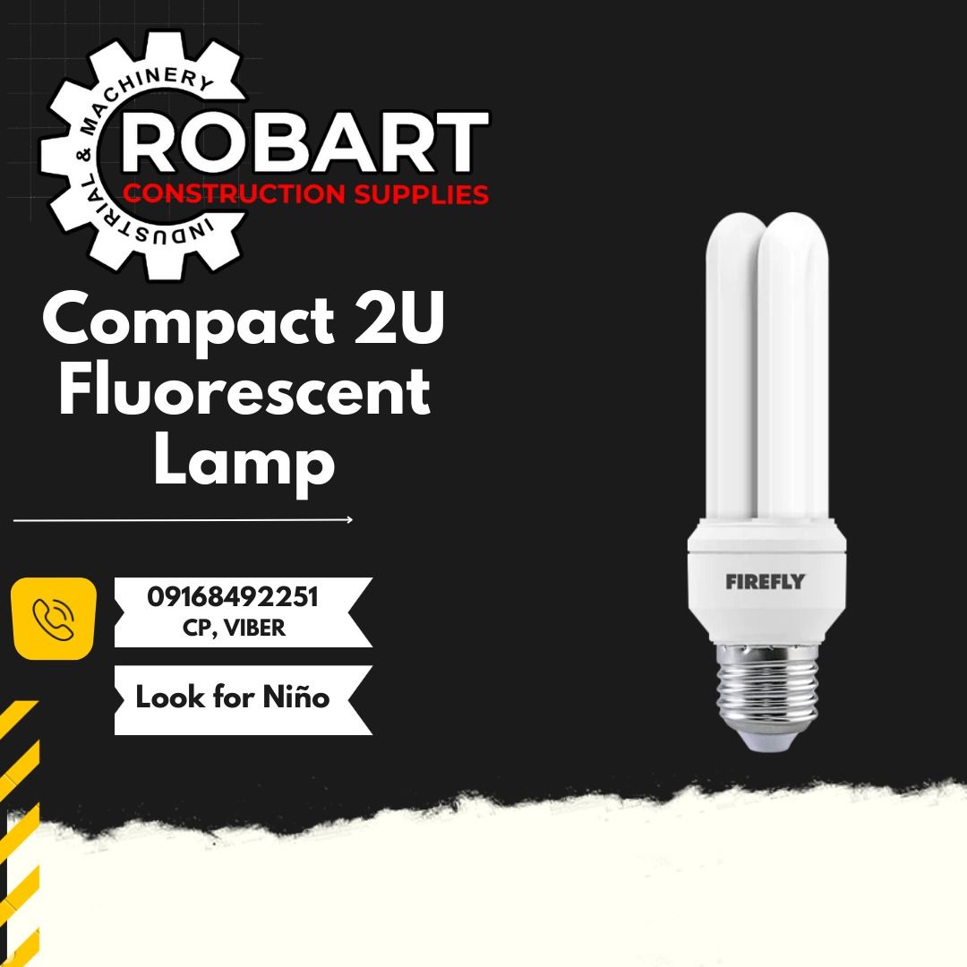 Compact 2U Fluorescent Lamp, Commercial & Industrial, Construction ...