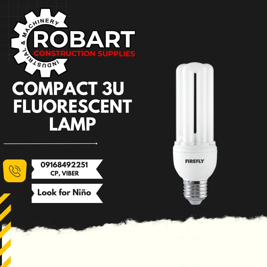 COMPACT 3U FLUORESCENT LAMP, Commercial & Industrial, Construction ...