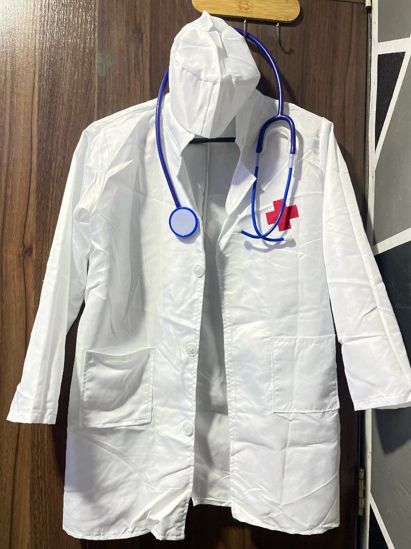Complete Doctor Costume Set, Babies & Kids, Babies & Kids Fashion on ...