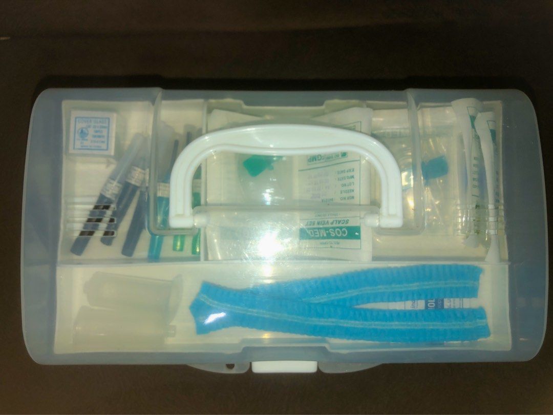 Phlebotomy Kit (Tackle box), Health & Nutrition, Medical Supplies ...