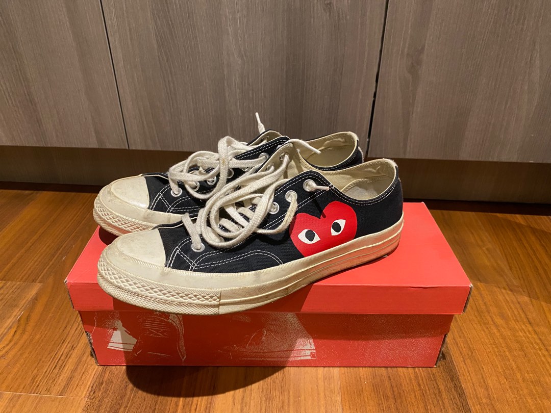 Converse CDG, Men's Fashion, Footwear, Sneakers on Carousell