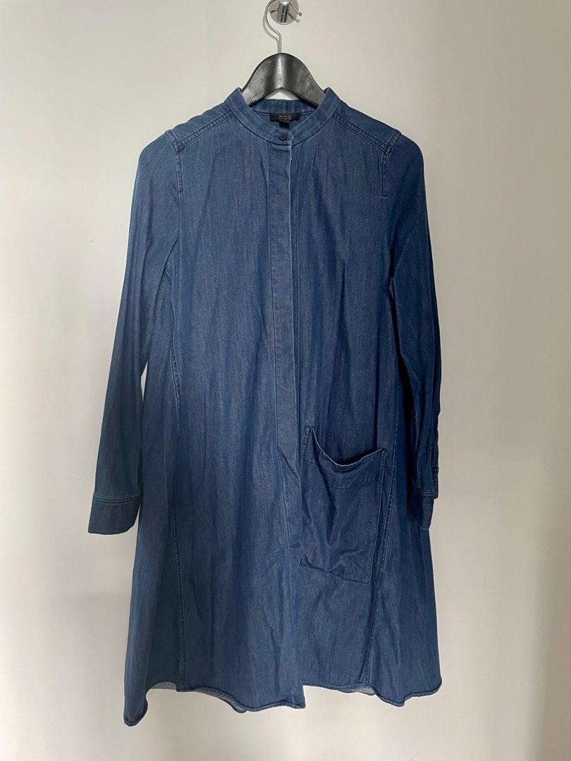 COS Denim Dress, Women's Fashion, Dresses & Sets, Dresses on Carousell
