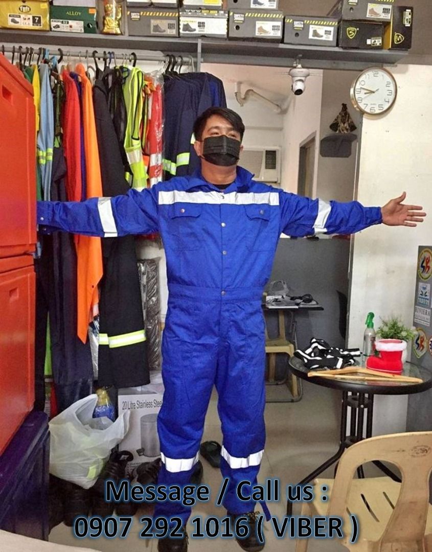 Coverall suit with reflector 972, Men's Fashion, Coats, Jackets and ...