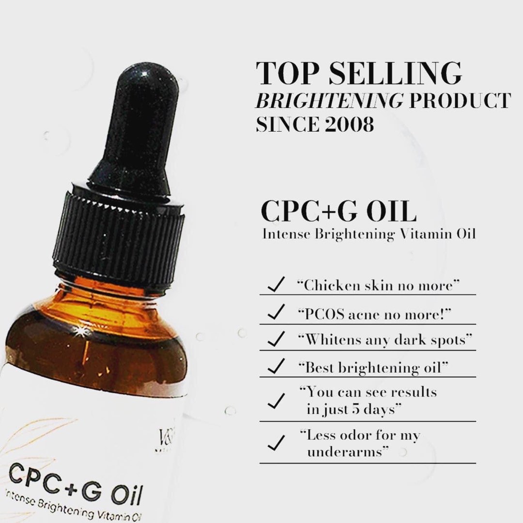 CPC+G Oil, Beauty & Personal Care, Face, Face Care on Carousell