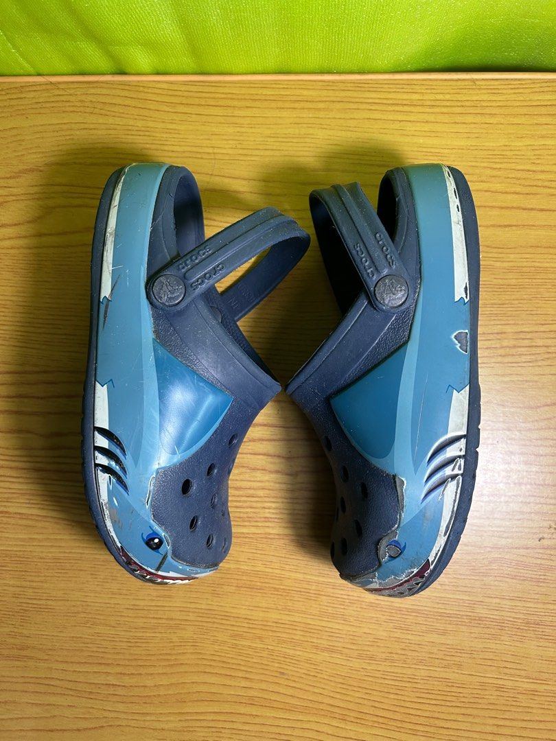 Crocs Classic Clog with Lights, Babies & Kids, Babies & Kids Fashion on ...