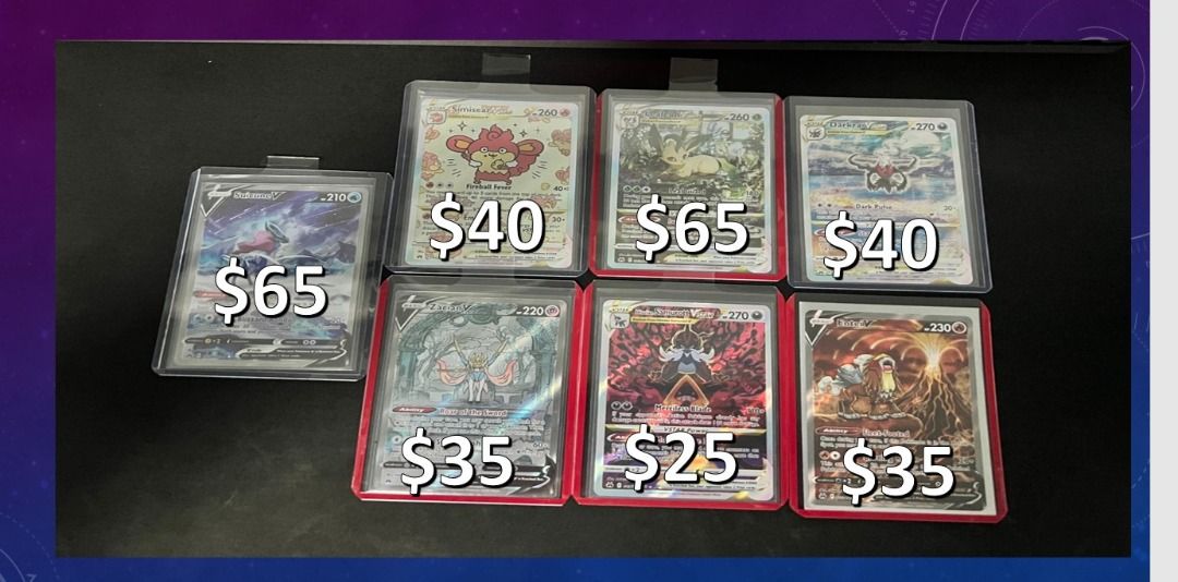 [Crown Zenith SAR] Suicune V, Entei V, Zacian V, Hisuian Samurott Vstar ...