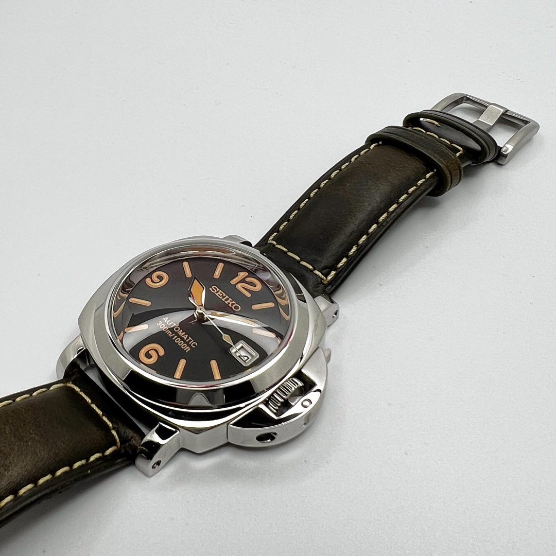 Custom Seiko Mod Vintage Style Polish PAM, Men's Fashion, Watches ...