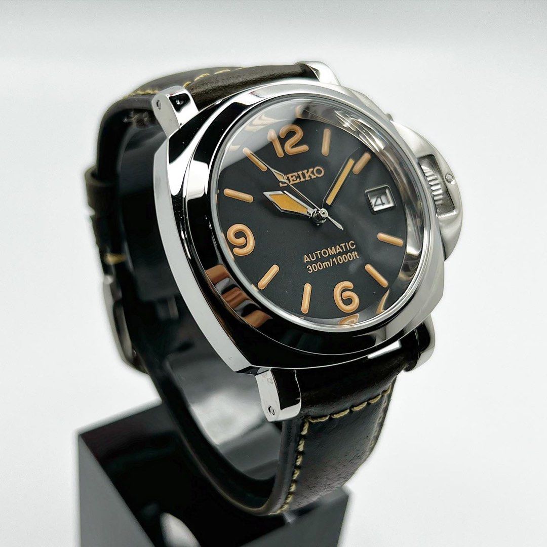 Custom Seiko Mod Vintage Style Polish PAM, Men's Fashion, Watches ...