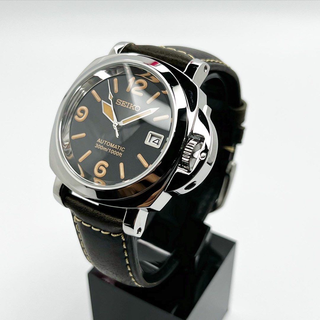 Custom Seiko Mod Vintage Style Polish PAM, Men's Fashion, Watches ...