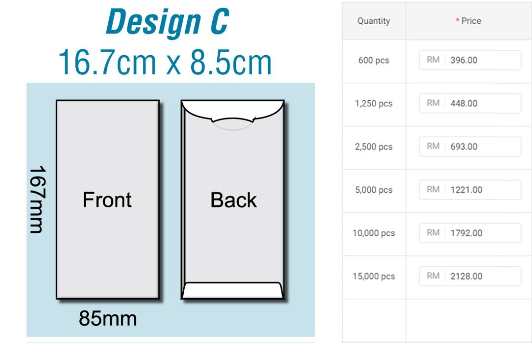CUSTOMIZE Printing SAMPUL DUIT RAYA Aidilfitri MONEY PACKET ANGPAO Ang ...