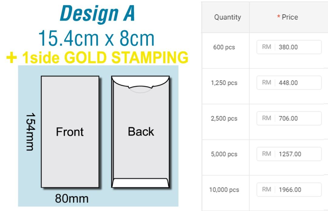 CUSTOMIZE Printing SAMPUL DUIT RAYA Aidilfitri MONEY PACKET ANGPAO Ang ...