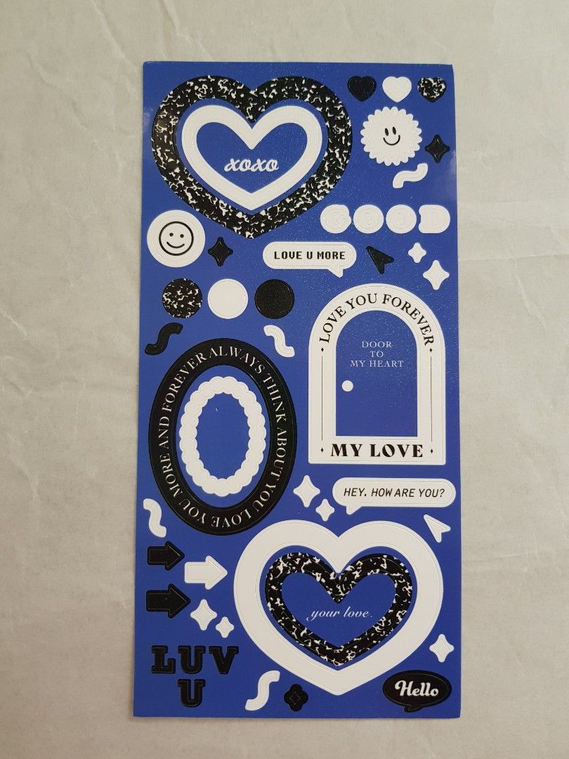 Daiso Korea Stickers - Php30 per piece, Hobbies & Toys, Stationary ...