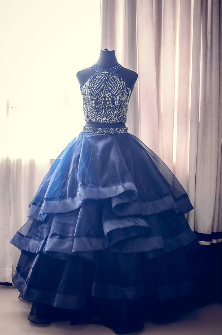 debut gown, Women's Fashion, Dresses & Sets, Evening dresses & gowns on ...