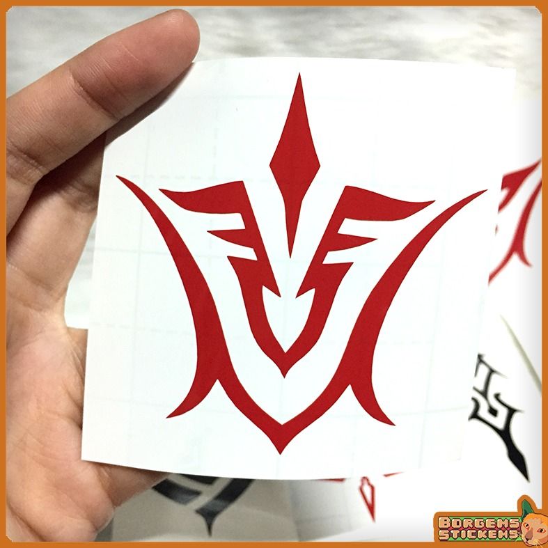 [DECAL] FGO AYAKA Hand Symbols / Command Seal VINYL STICKER for Car, PC ...