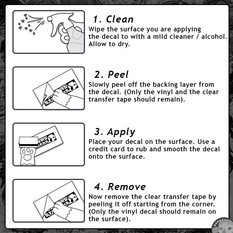 [DECAL] FGO Illya Buruma, Magatsu, Cabik CommandSeal Vinyl Sticker for ...