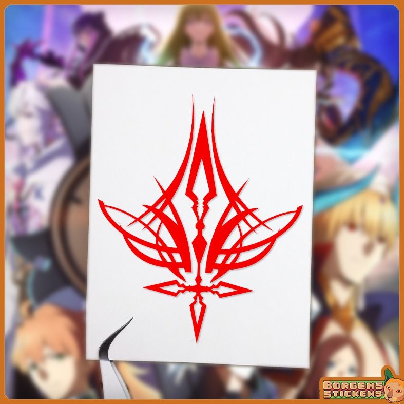 [DECAL] FGO Master Artoria / Arturia Command Seal VINYL STICKER for Car ...