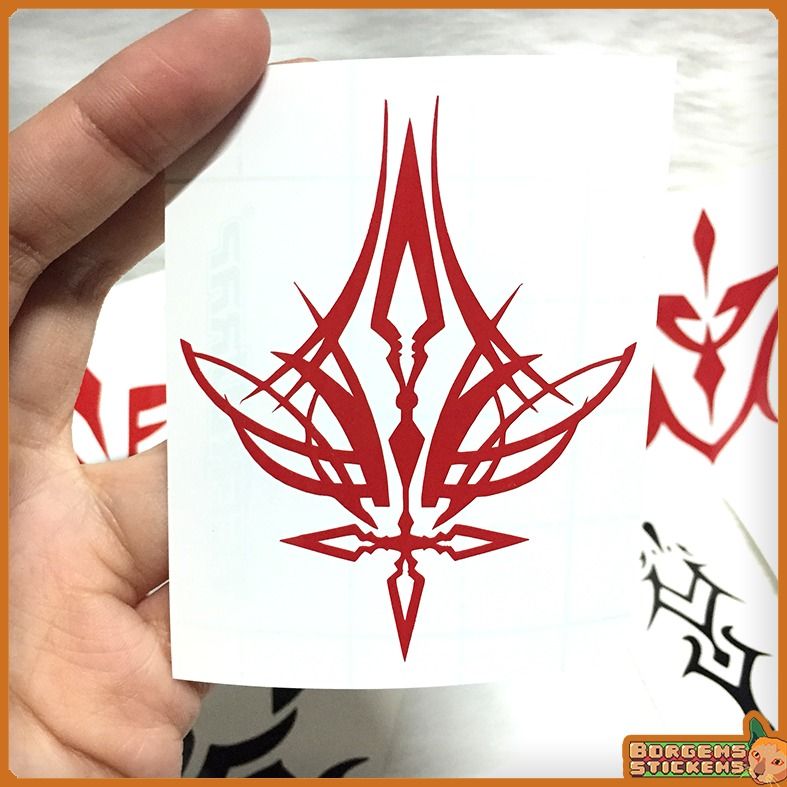 [DECAL] FGO Master Artoria / Arturia Command Seal VINYL STICKER for Car ...