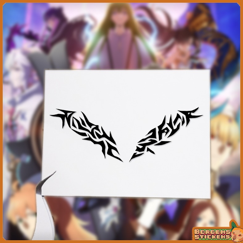 [DECAL] FGO Shirou Ruler Command Seal Vinyl Sticker for OUTDOOR or ...