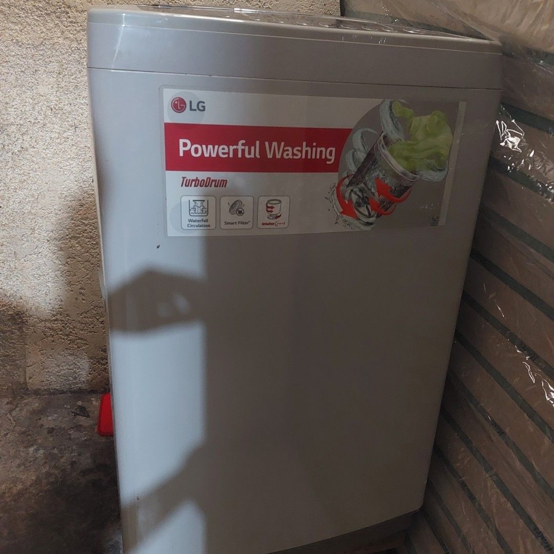 Defective: 8.5kgs LG Fully Automatic Smart Inverter Washing Machine, TV ...