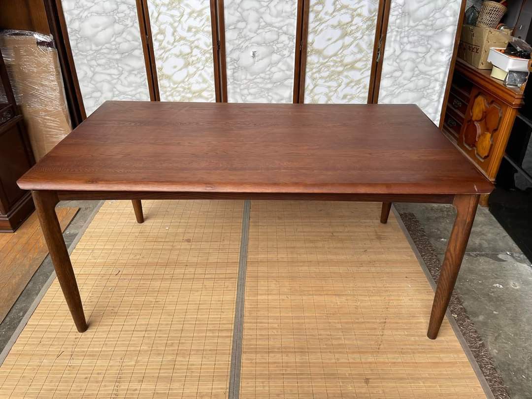 Dining table japan surplus 4 to 6 seaters, Furniture & Home Living ...
