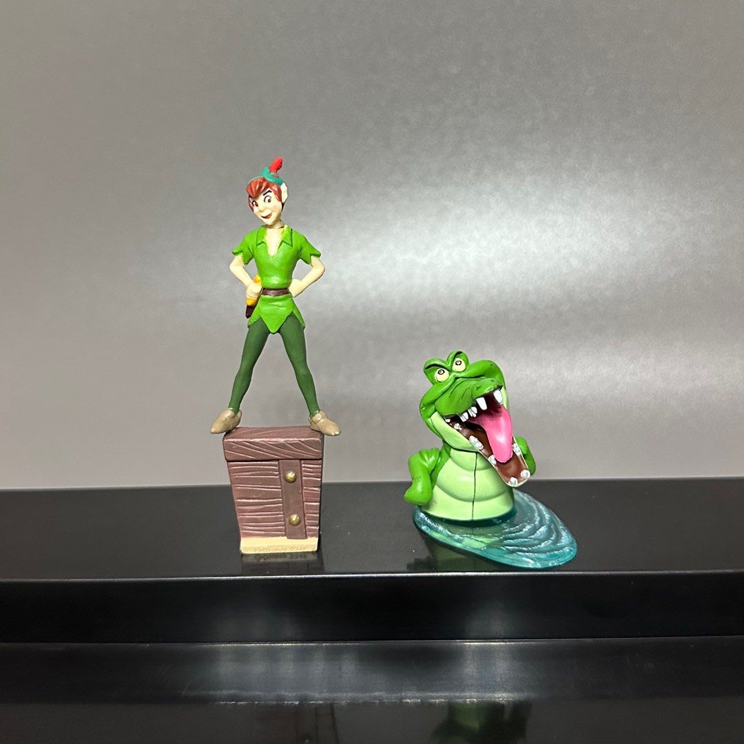 Disney Peter Pan (Peter Pan 8.3 cm, Tick-Tock the Crocodile 4cm) - Php ...