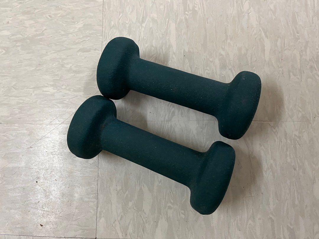 Dumbbells - 2 LB weights x 2, 運動產品, 運動與健身, 運動與健身 - 舉重和啞鈴 - Carousell