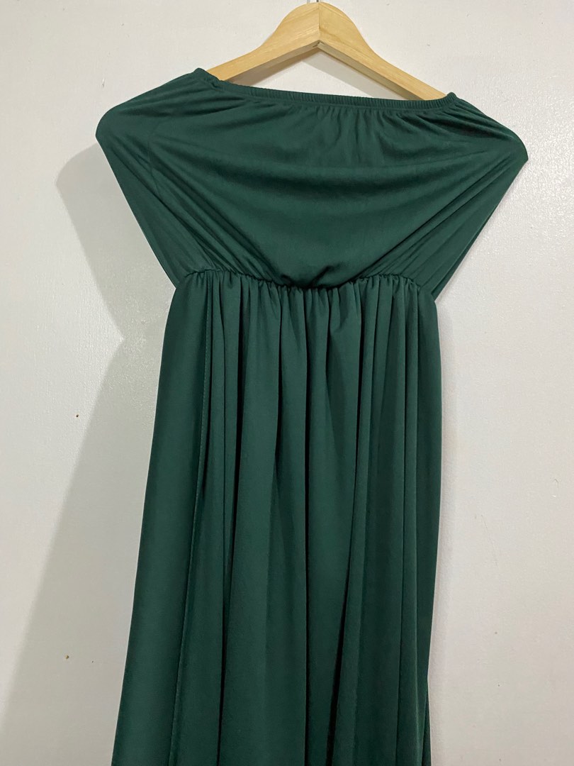 Emerald green infinity dress, Women's Fashion, Dresses & Sets, Dresses ...