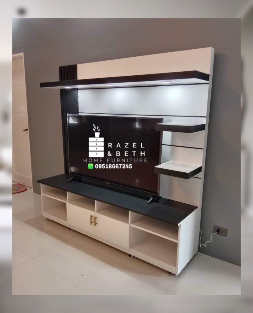 Entertainment Center TV RACK, Furniture & Home Living, Furniture ...