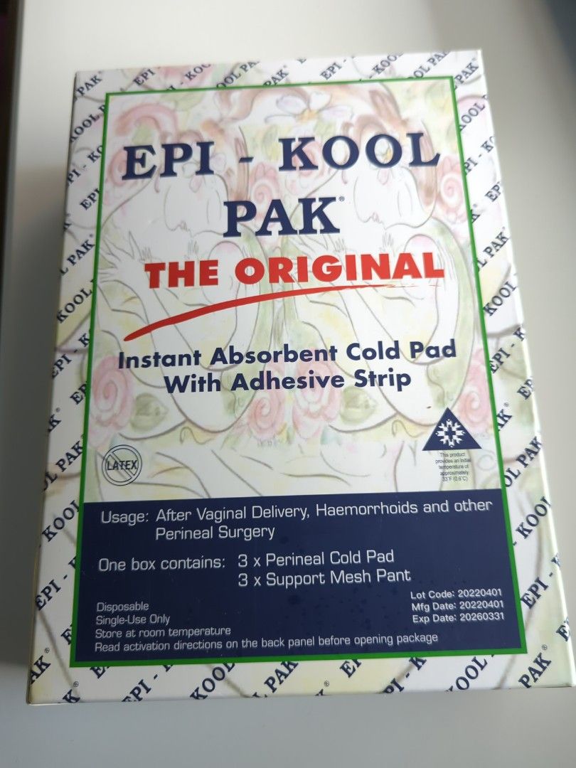 Epi Kool Pak, Beauty & Personal Care, Sanitary Hygiene on Carousell