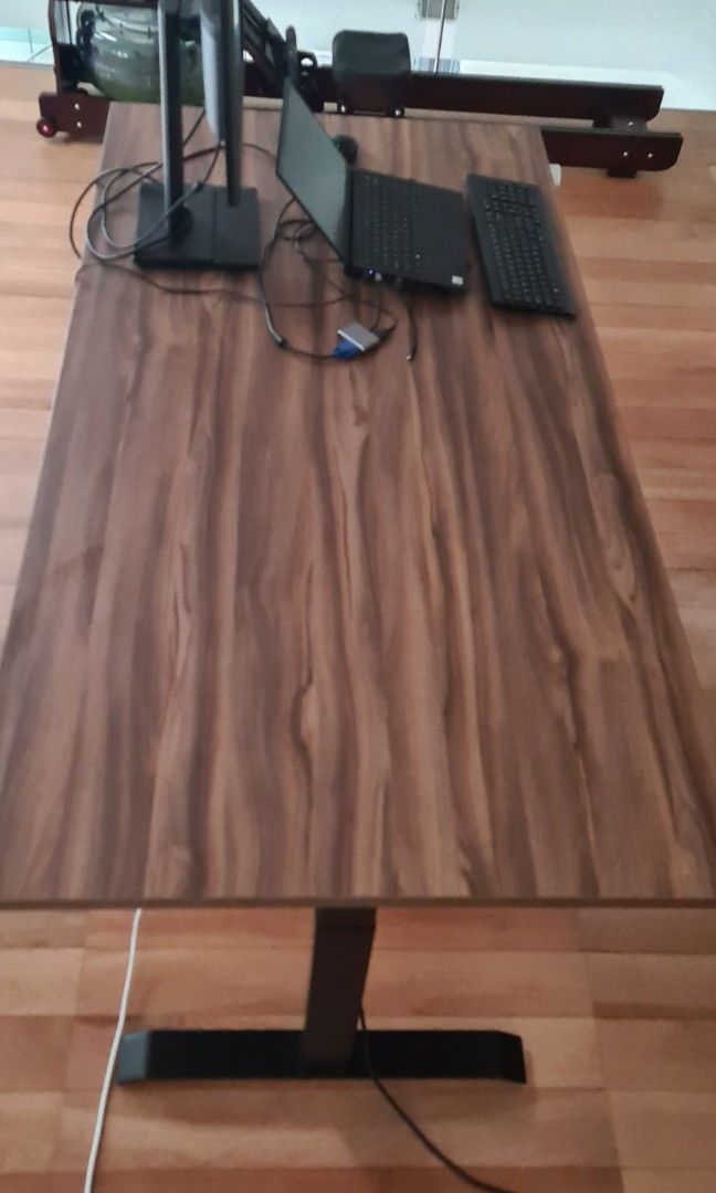 Ergodesk and ergotune office chair, Furniture & Home Living, Furniture ...