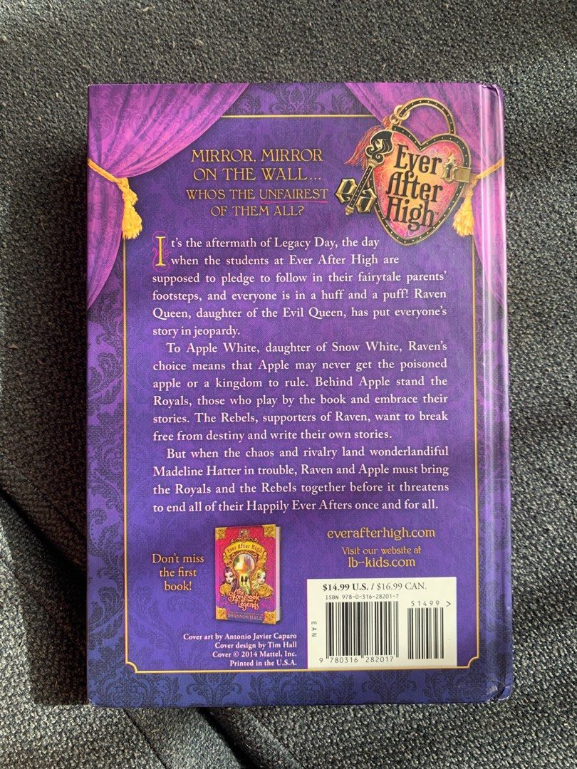 Ever After High Book Series (all 3!), Hobbies & Toys, Books & Magazines ...