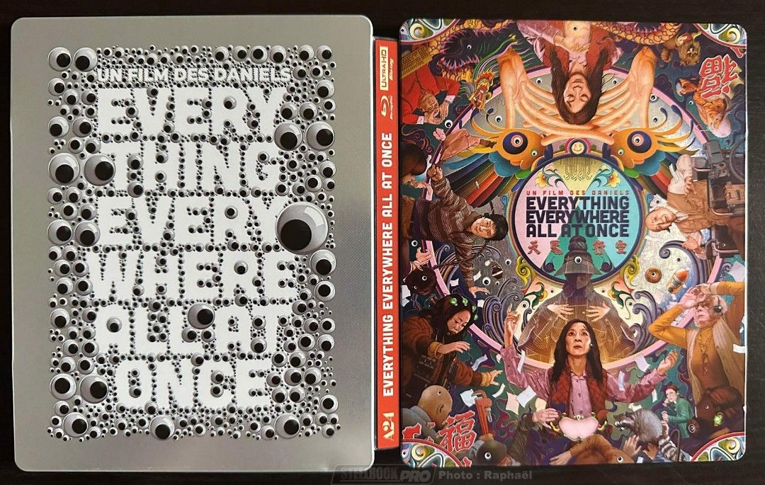 Everything Everywhere All At Once Steelbook, Hobbies & Toys, Music ...