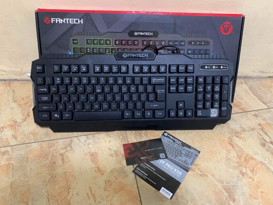 Fantech k511 RGB Backlit Gaming Keyboard, Computers & Tech, Parts ...