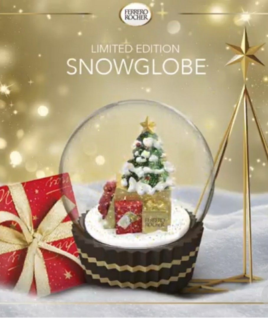 Ferrero Rocher Snowglobe Limited 2022, Hobbies & Toys, Memorabilia ...