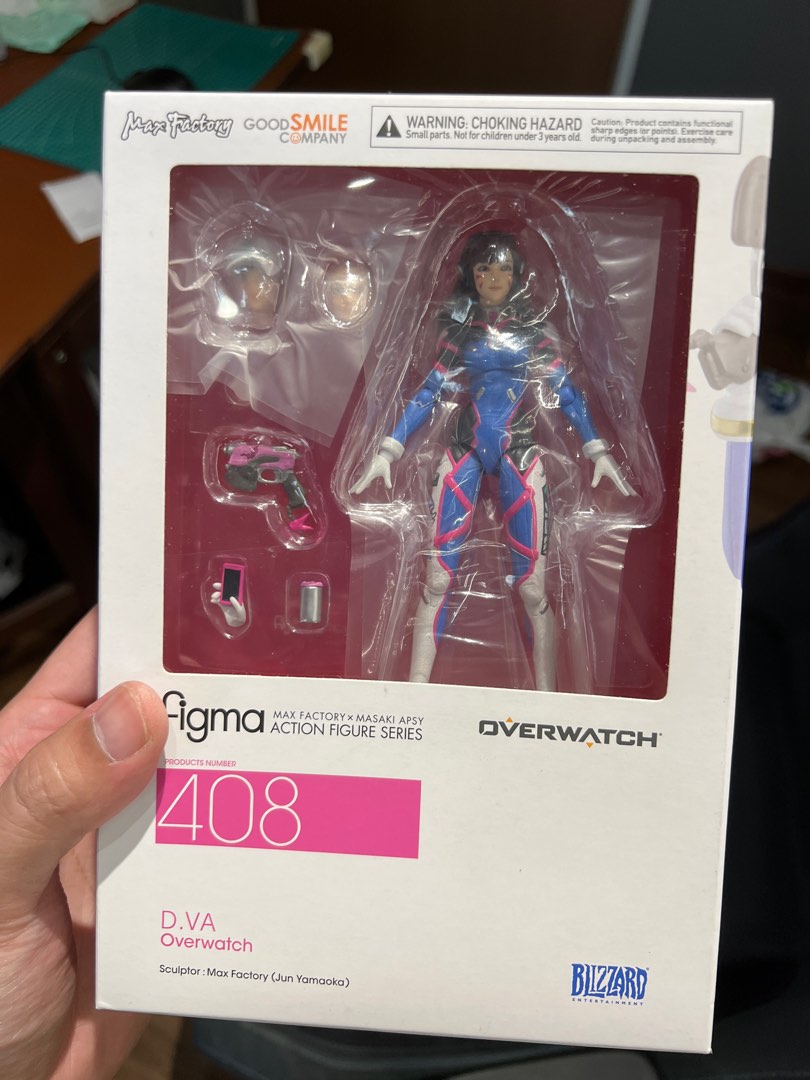 Figma 408 D.Va Overwatch Blizzard 1st Edition, Hobbies & Toys ...