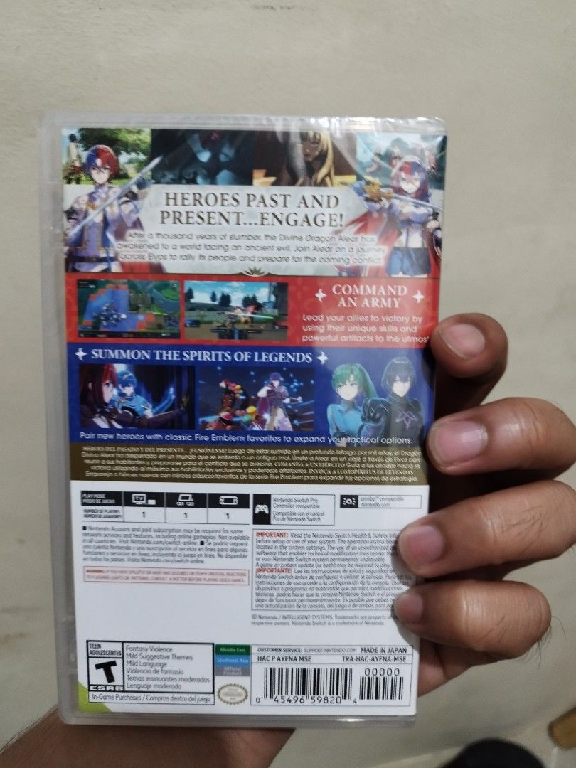 FIRE EMBLEM ENGAGE, Video Gaming, Video Game Consoles, Nintendo on ...