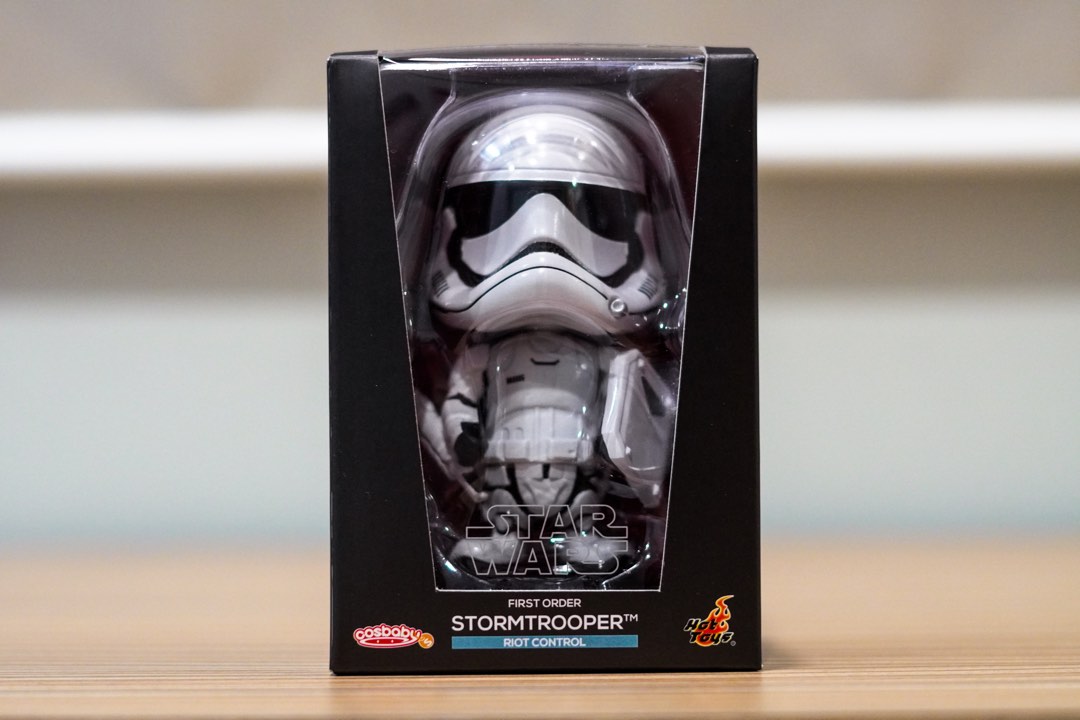 First Order Stormtrooper (Riot Control) Cosbaby Bobble Head, Hobbies ...
