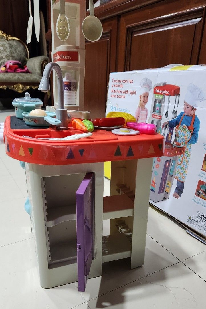 Fisher Price Kitchen Playset, Hobbies & Toys, Toys & Games on Carousell