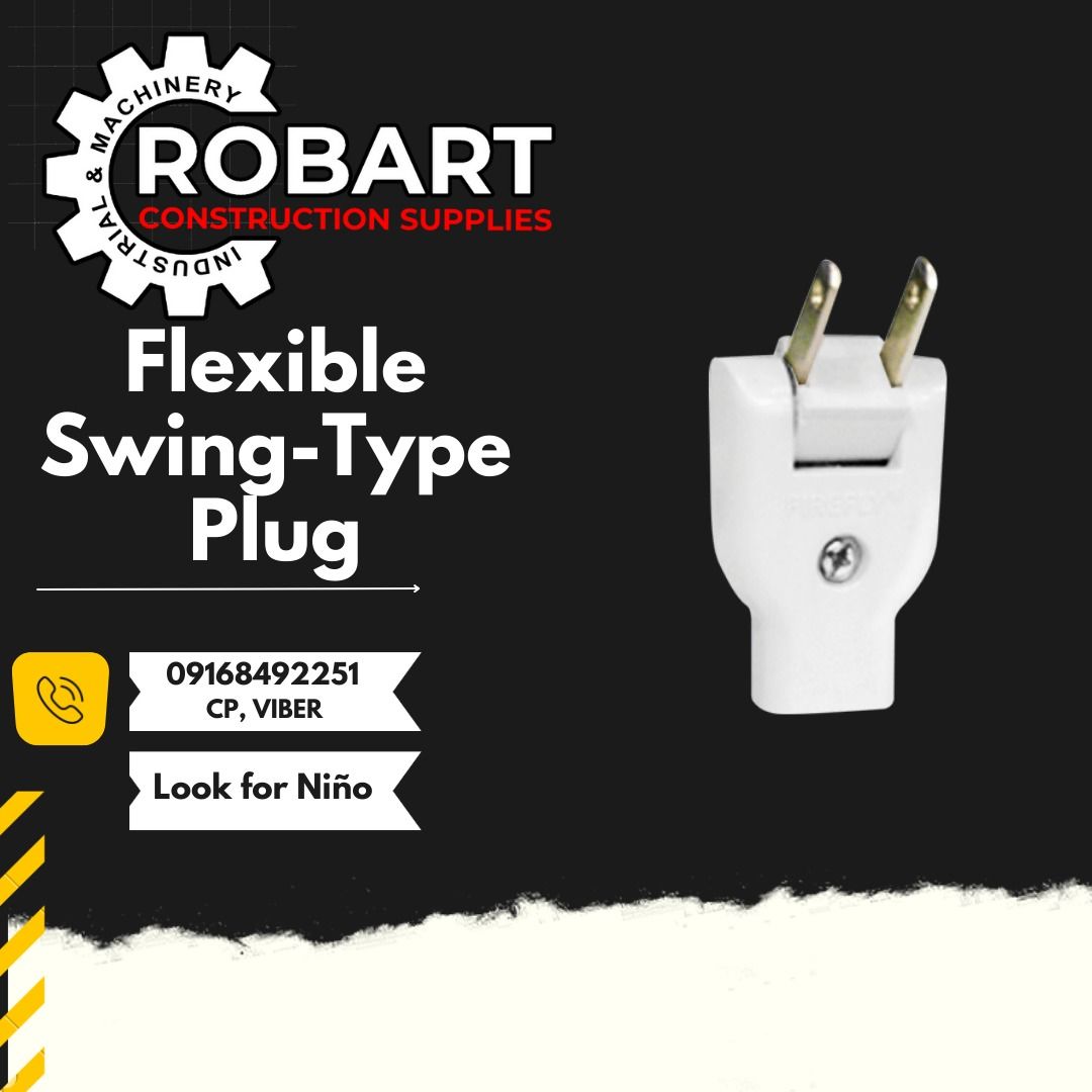 Flexible Swing-Type Plug, Commercial & Industrial, Construction Tools ...
